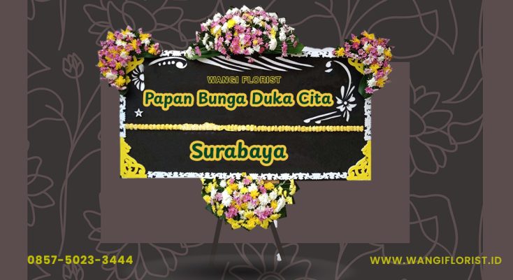 Karangan Bunga Duka Cita Surabaya Lengkap & Murah 2024 - Wangi Florist
