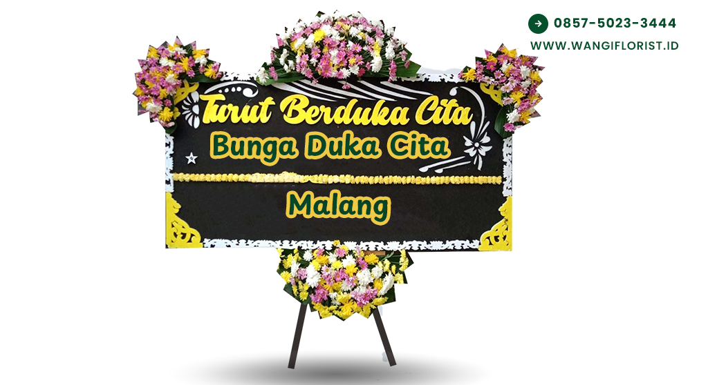 Karangan Bunga Duka Cita Malang Terlengkap (085750233444) - Wangi Florist